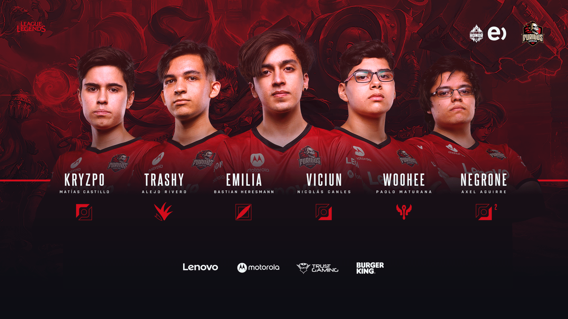 Furious Gaming presenta sus equipos para las ligas nacionales de Chile ...